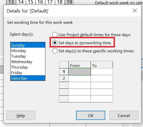 How to Create Project Calendar in Microsoft Project - Project ...